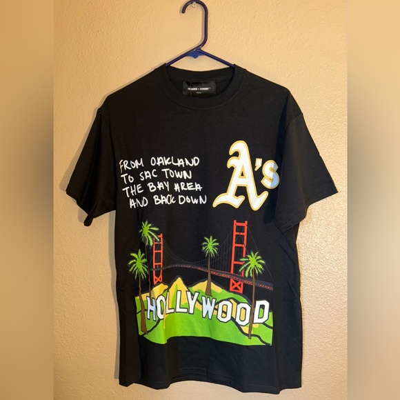 Homme Femme | Shirts | Homme Femme Cali To Nyc Black Tshirt Tee ...